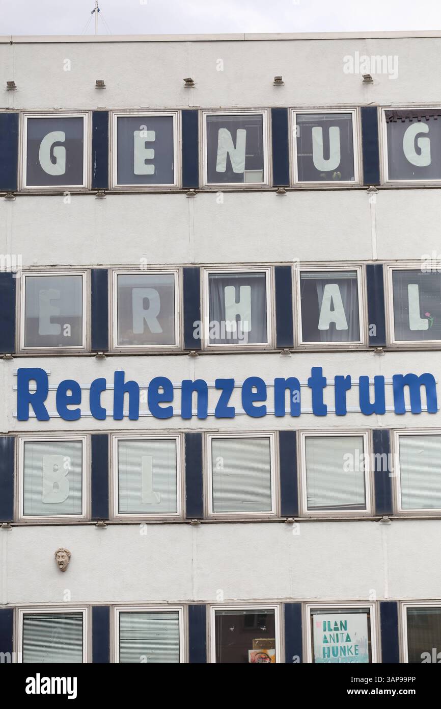 Das Rechenzentrum in Potsdam, 15. April 2025. Rechenzentrum Potsdam ...