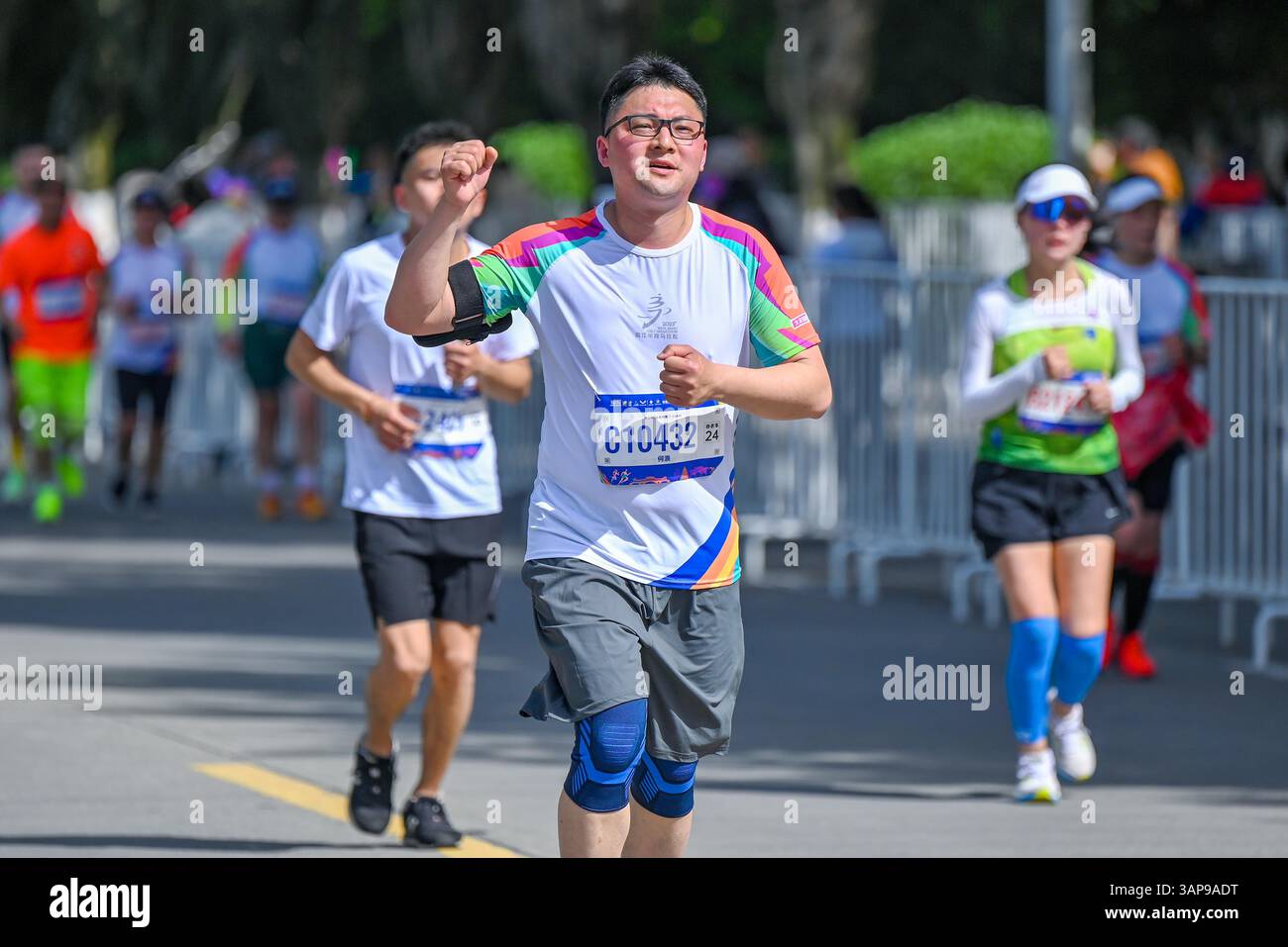 The 2025 Wenjiang Half Marathon kicks off in Chengdu City, southwest ...