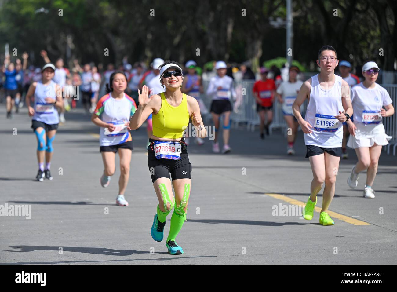 The 2025 Wenjiang Half Marathon kicks off in Chengdu City, southwest ...