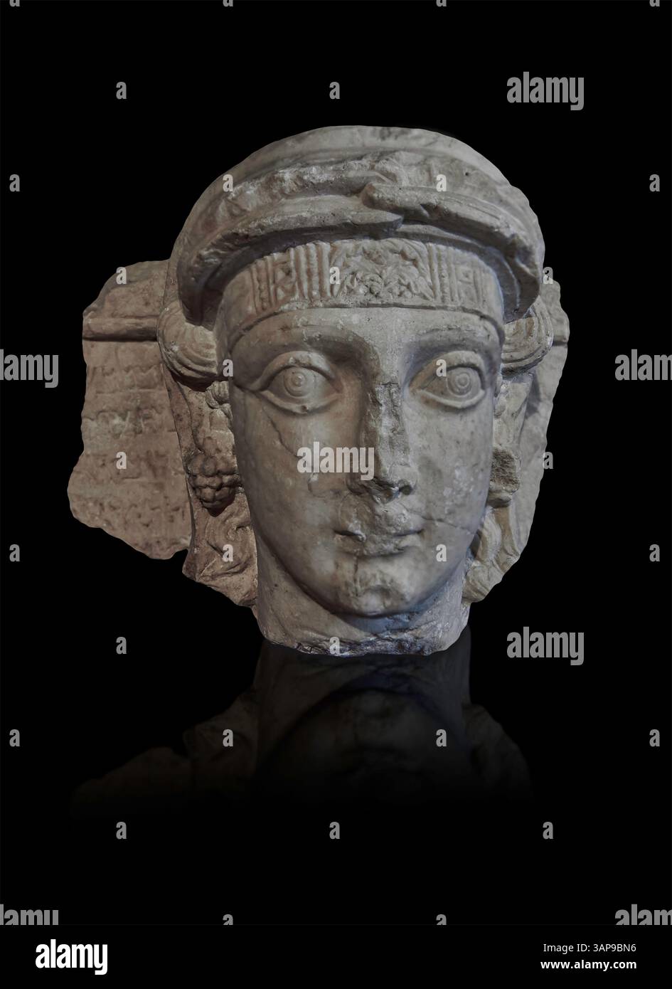 Roman marble limestone funerary portrait sculpture of a Lady from ...