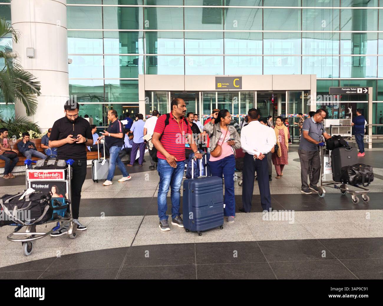 Delhi airport india terminal 1 hi-res stock photography and images - Alamy