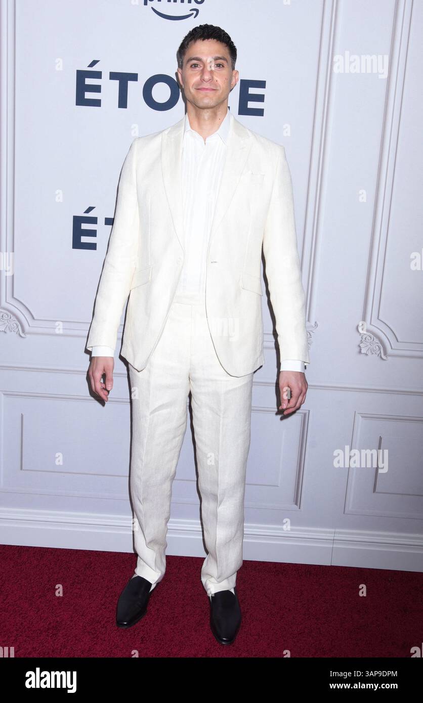 New York City, United States. 15th Apr, 2025. Gideon Glick at Prime ...