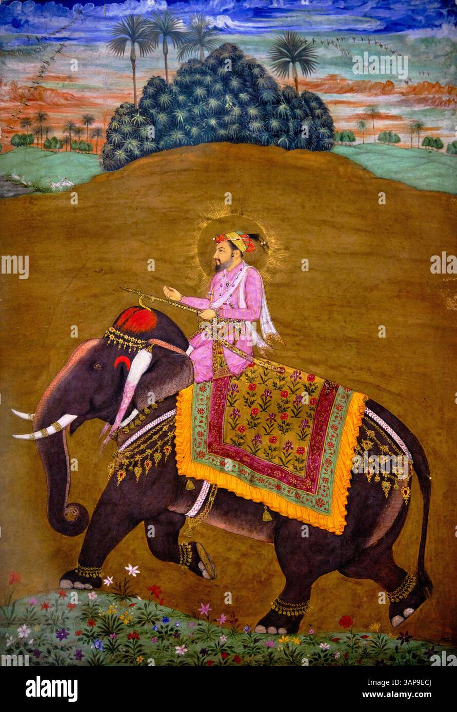 India, Delhi, New Delhi, National Museum, Mughal Emperor Shah Jahan ...