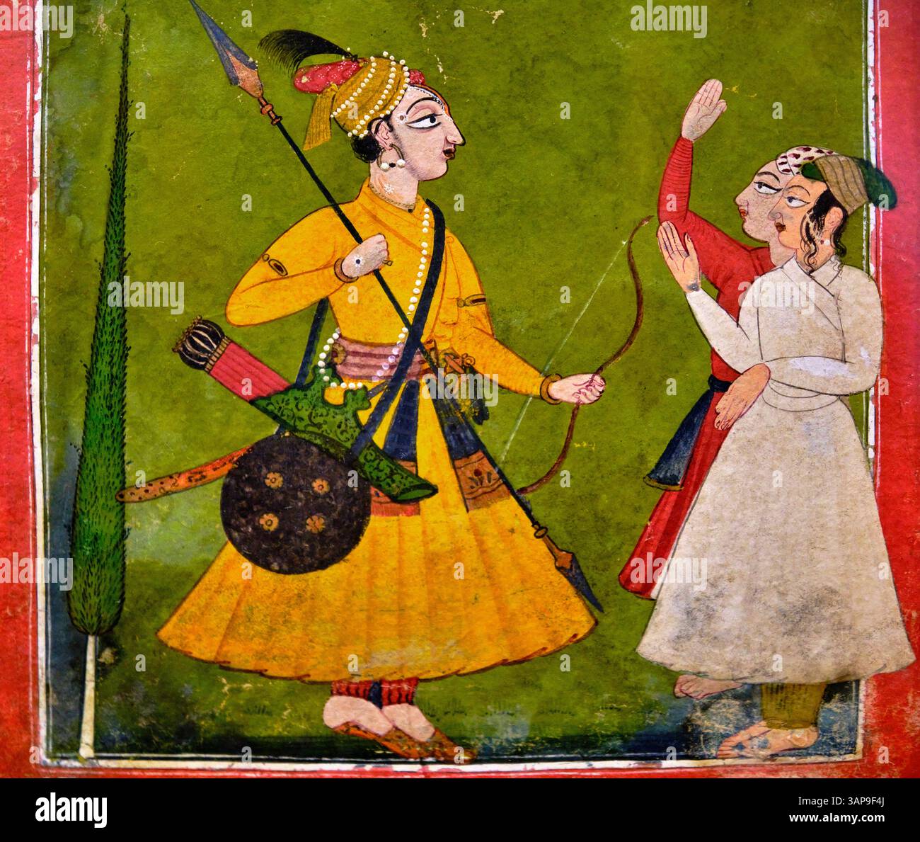 India, Delhi, New Delhi, National Museum, visual representation of ...