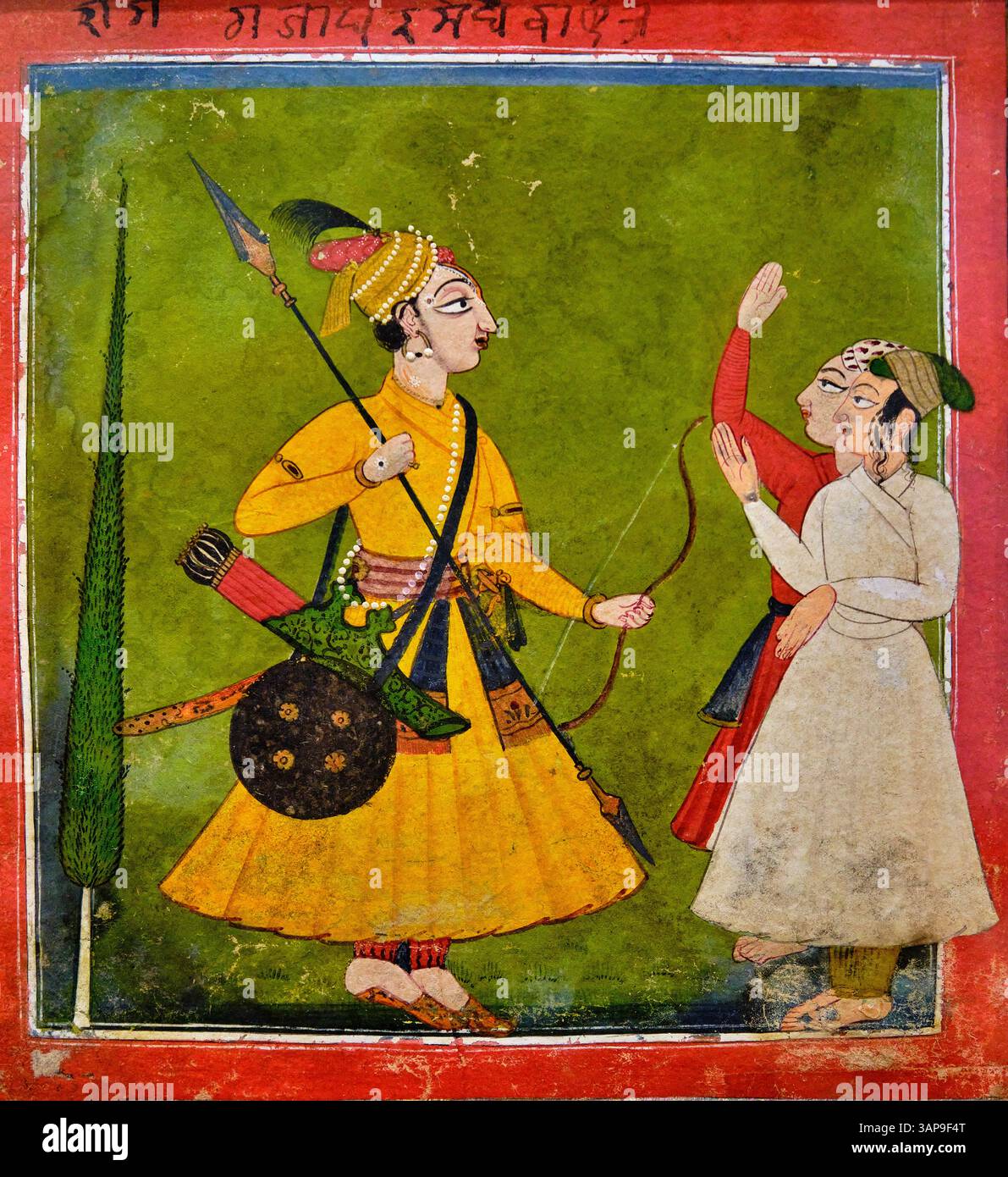 India, Delhi, New Delhi, National Museum, visual representation of ...