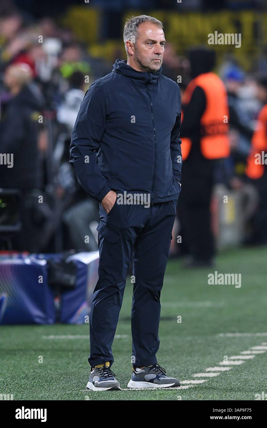 Fussball Champions League Viertelfinale Borussia Dortmund - FC Barcelona am 15.04.2025 im Signal ...