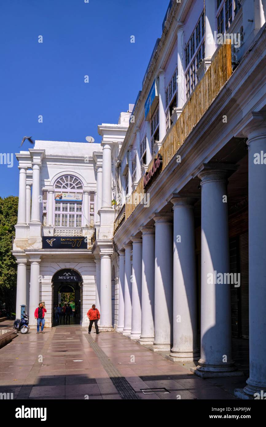 India, Delhi, New Delhi, Connaught Place, New Delhi center, place built ...