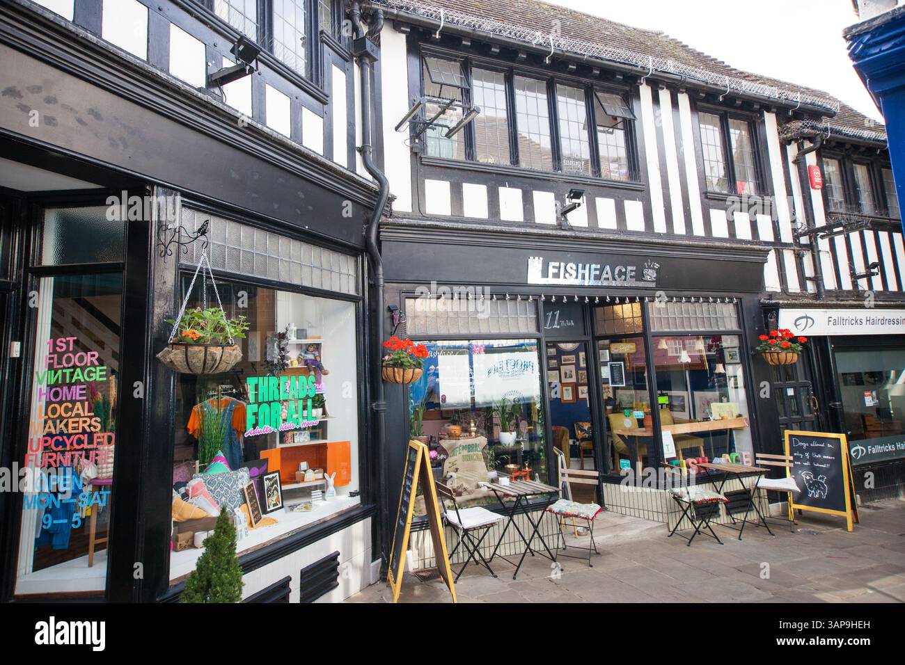 Views of shops at The Walk in Ipswich, Suffolk in the United Kingdom ...