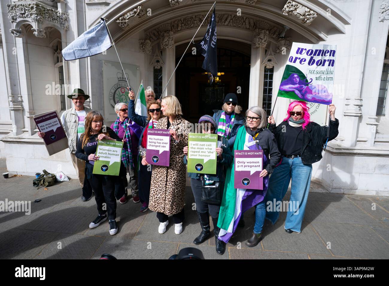 London, England, UK. 16th April, 2025. The UK Supreme Court is set to ...