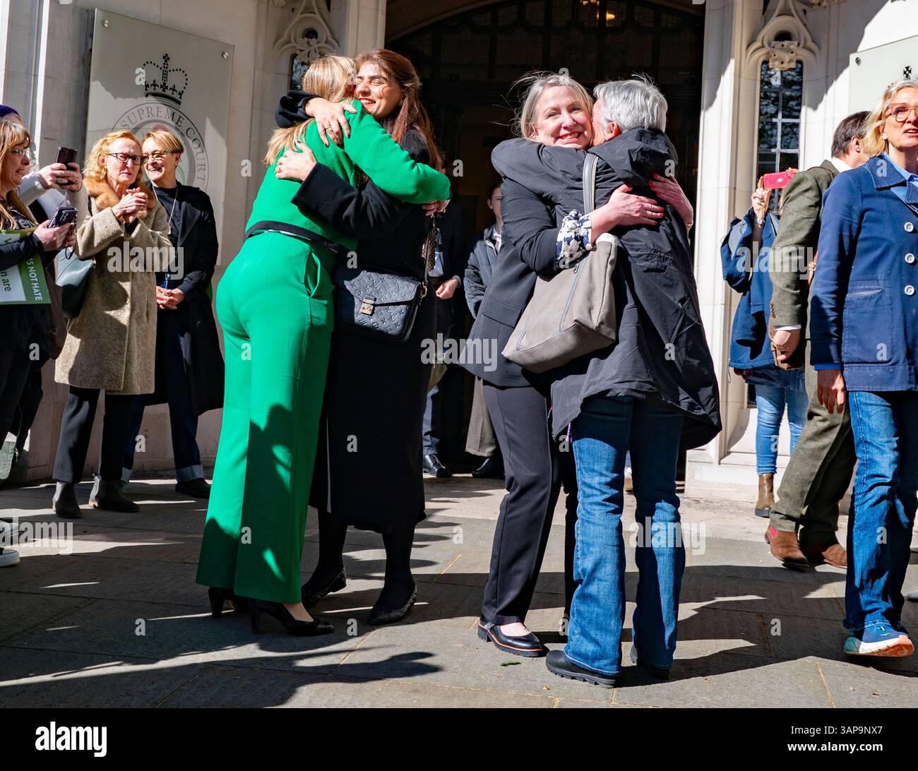 London, England, UK. 16th April, 2025. The UK Supreme Court is set to ...