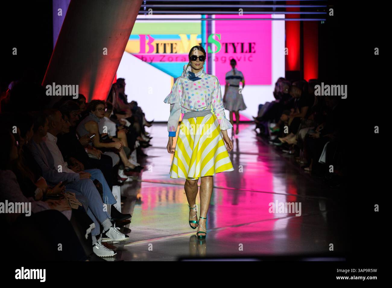 Zagreb, Croatia. 15th Apr, 2025. Models from the Bite My Style by Zoran ...