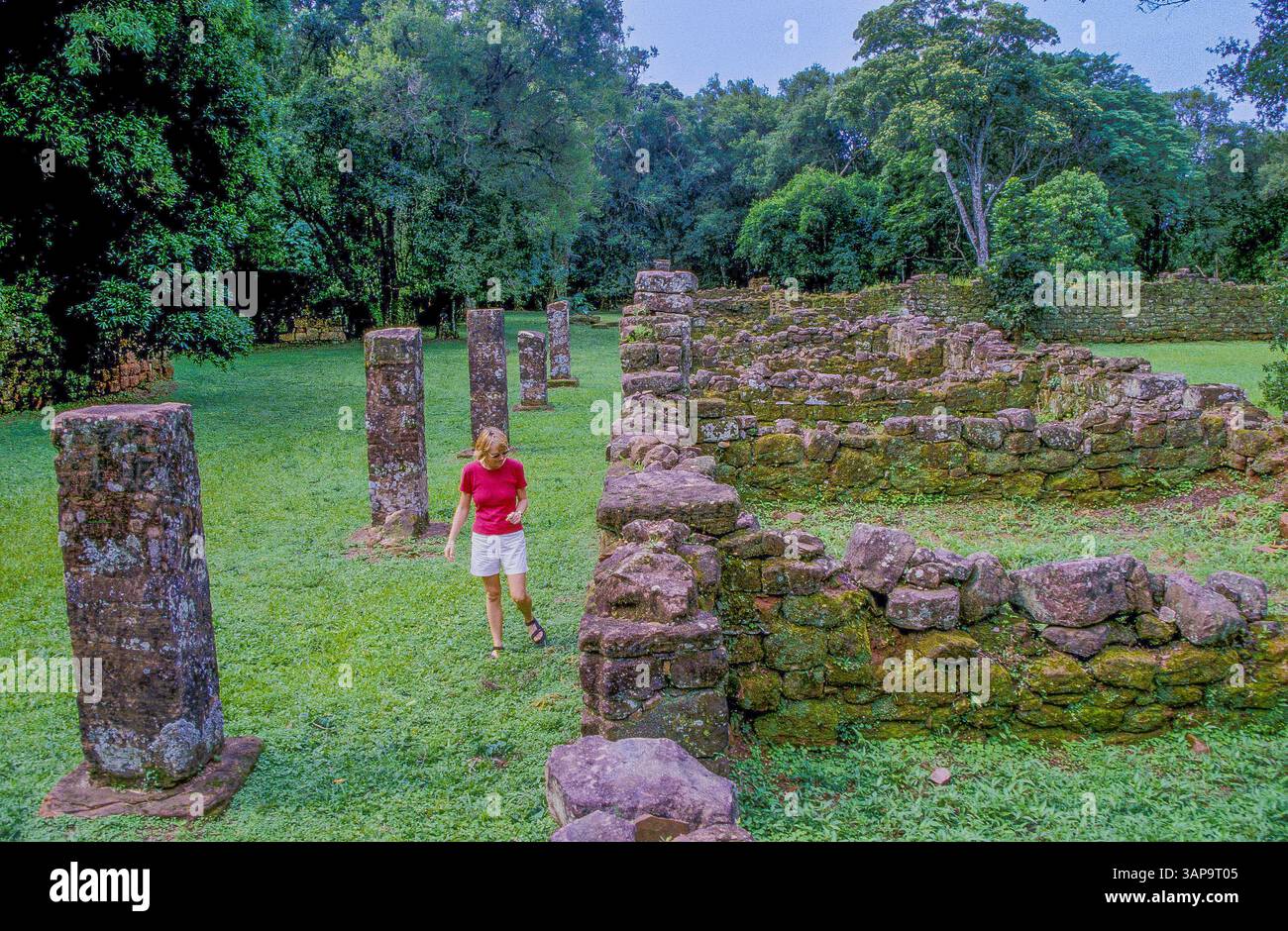 Argentina, Posadas - San Ignacio Miní was one of the many missions ...