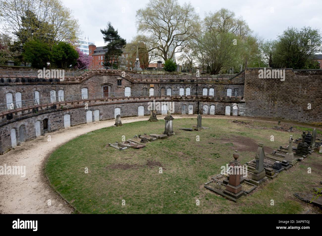 The catacombs, Warstone Lane Cemetery, Jewellery Quarter, Birmingham ...