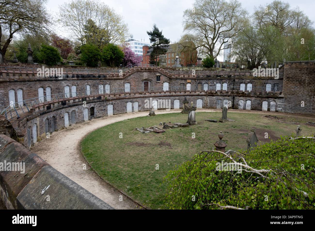 The catacombs, Warstone Lane Cemetery, Jewellery Quarter, Birmingham ...