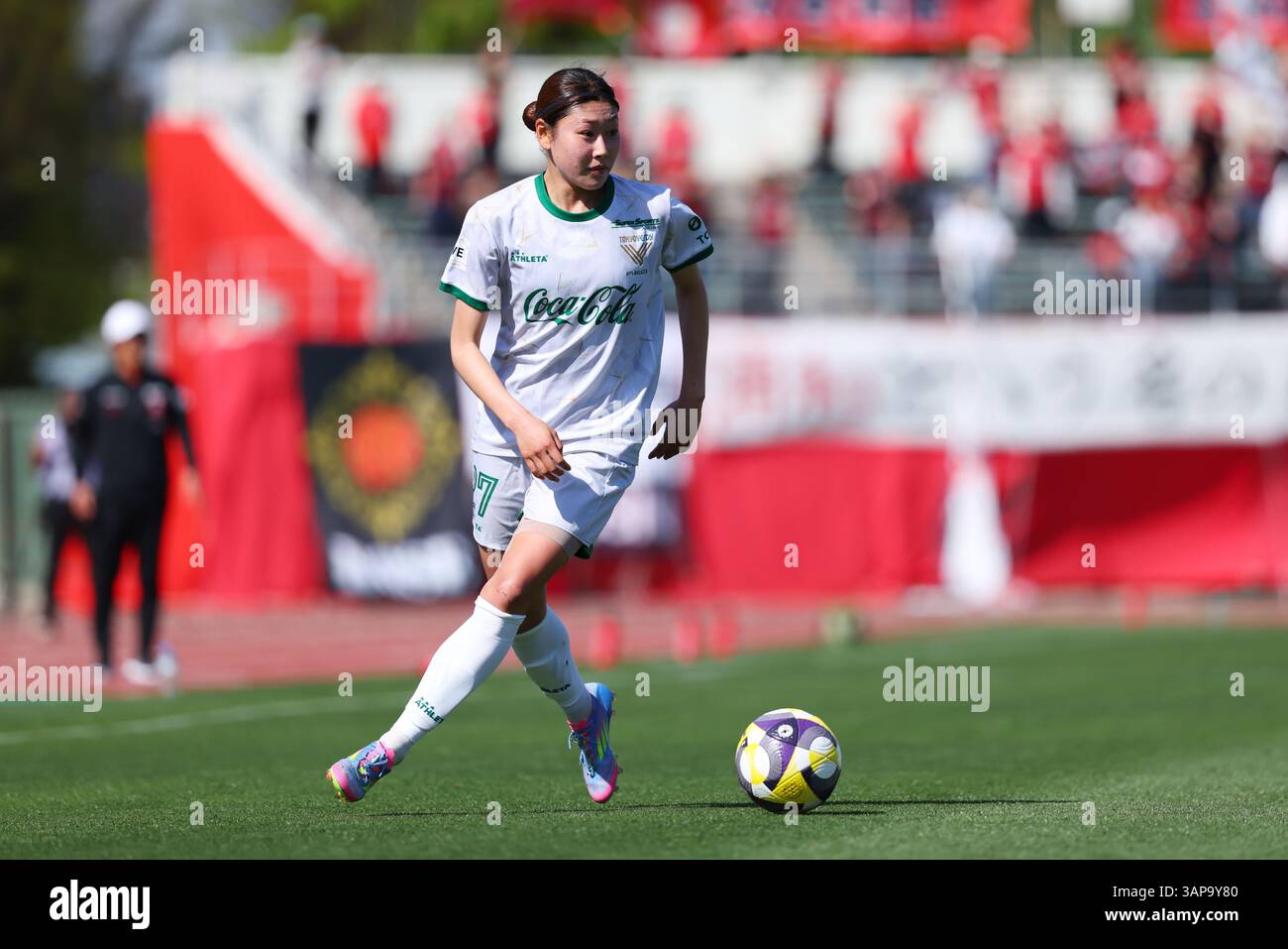 Moka Hiwatari (Beleza), APRIL 16, 2025 - Football / Soccer : 2024-25 WE ...
