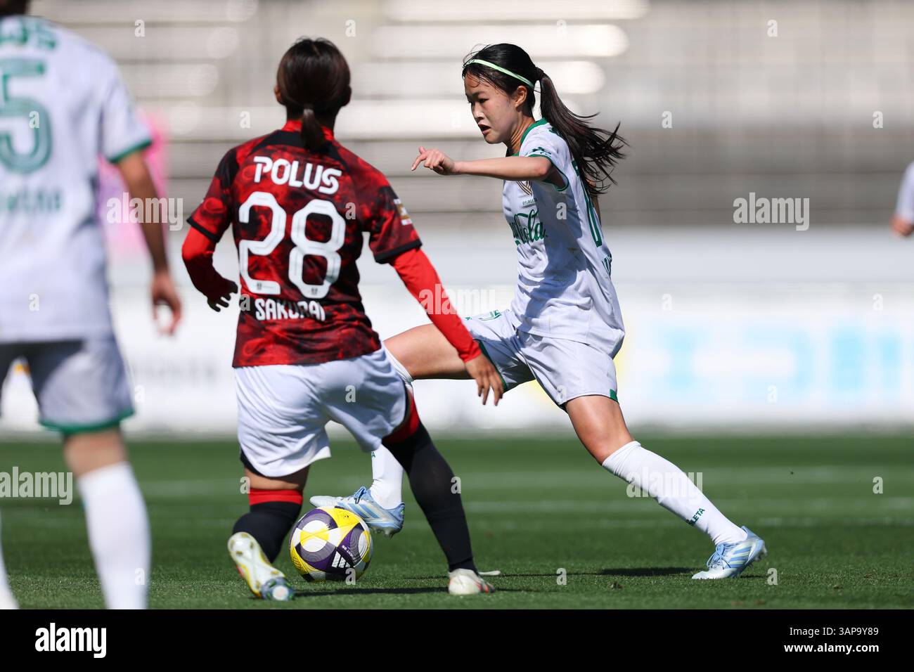 Urawa Komaba Stadium, Saitama, Japan. 16th Apr, 2025. Miharu Shinjo ...