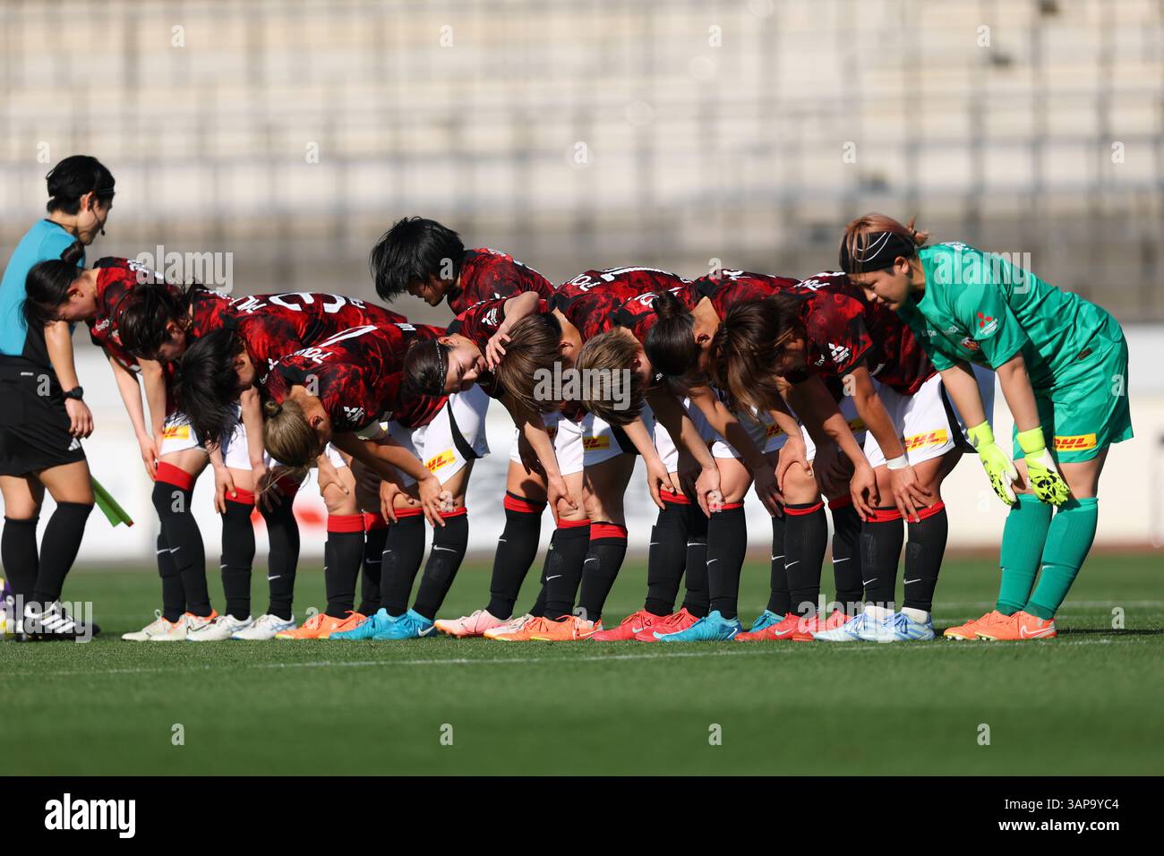Urawa Komaba Stadium, Saitama, Japan. 16th Apr, 2025. Urawa Reds Ladies ...