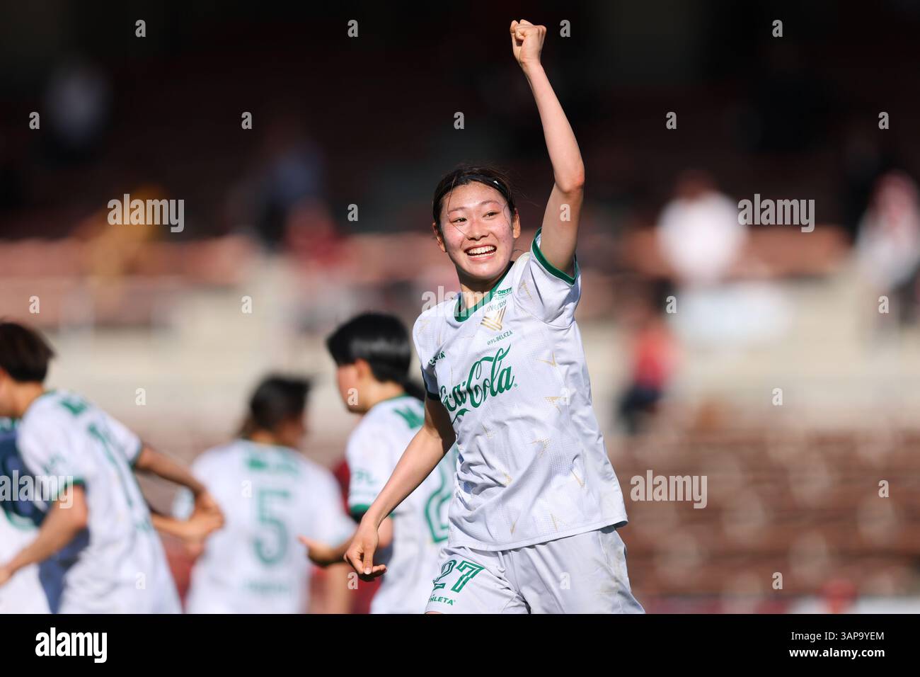 Moka Hiwatari (Beleza), APRIL 16, 2025 - Football / Soccer : 2024-25 WE ...