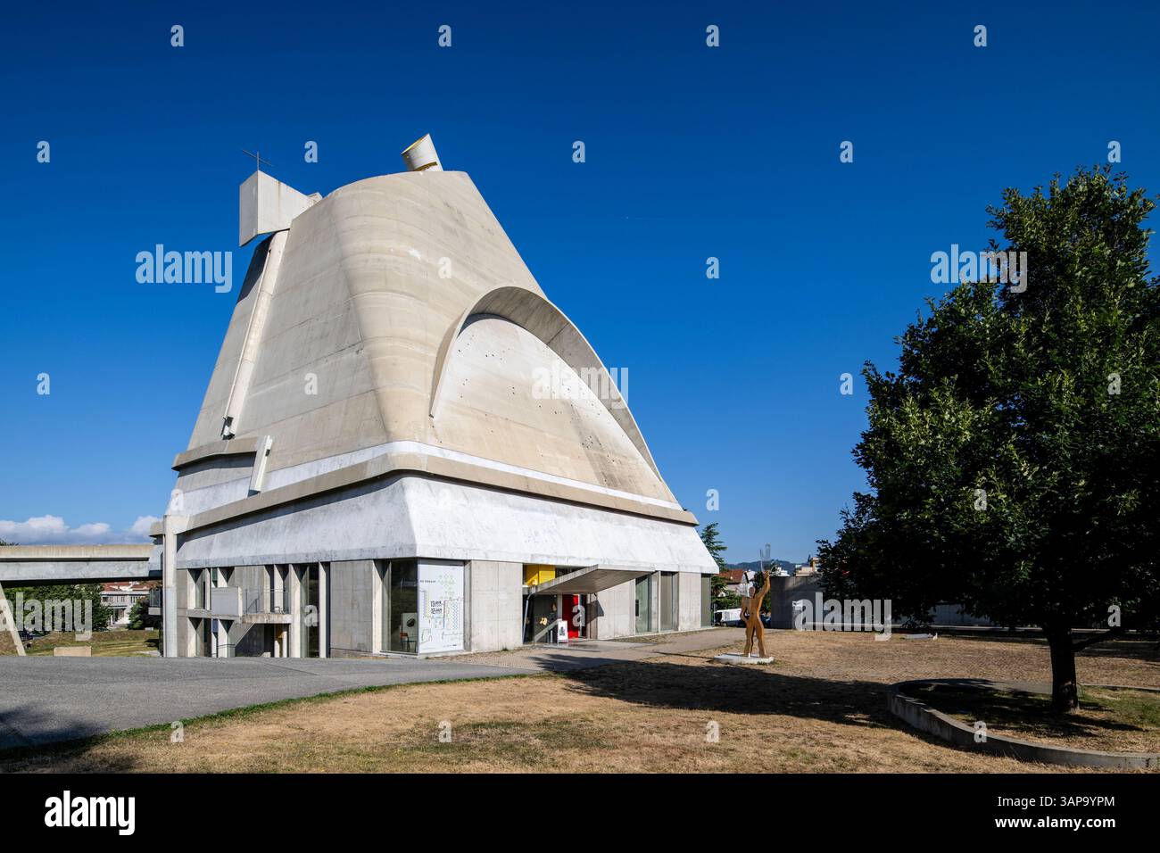Firminy (south-eastern France): Firminy Vert, a group of modern ...
