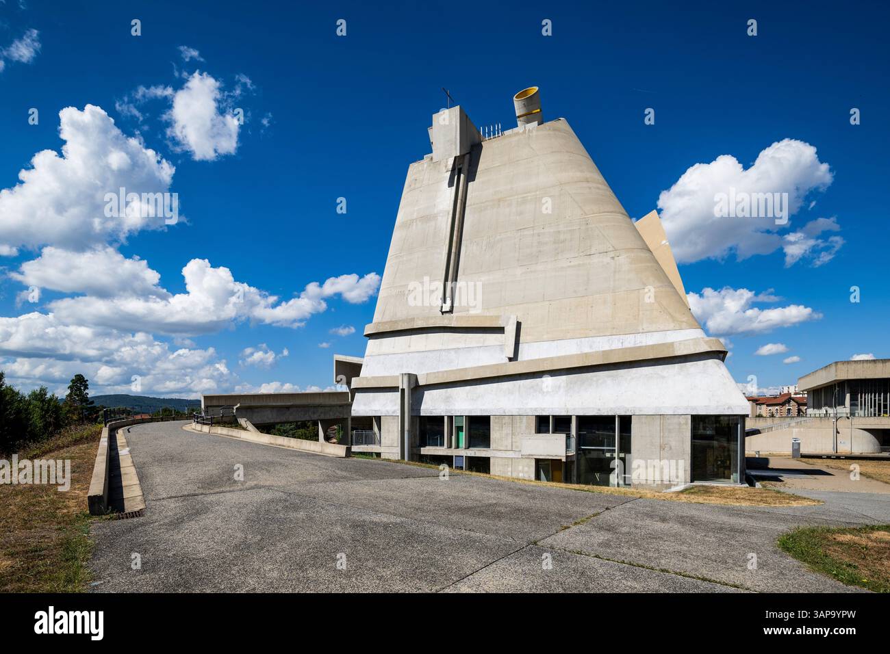 Firminy (south-eastern France): Firminy Vert, a group of modern ...