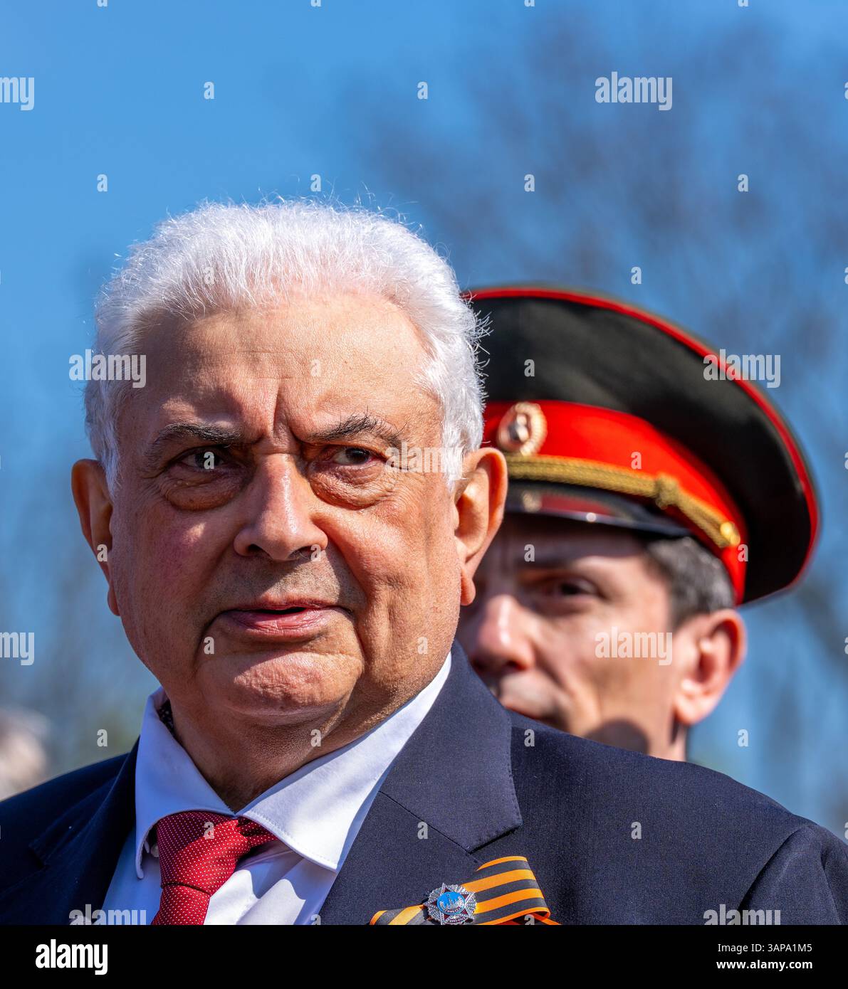 Seelow, Germany. 16th Apr, 2025. Sergej J. Netschajew, Russian ...