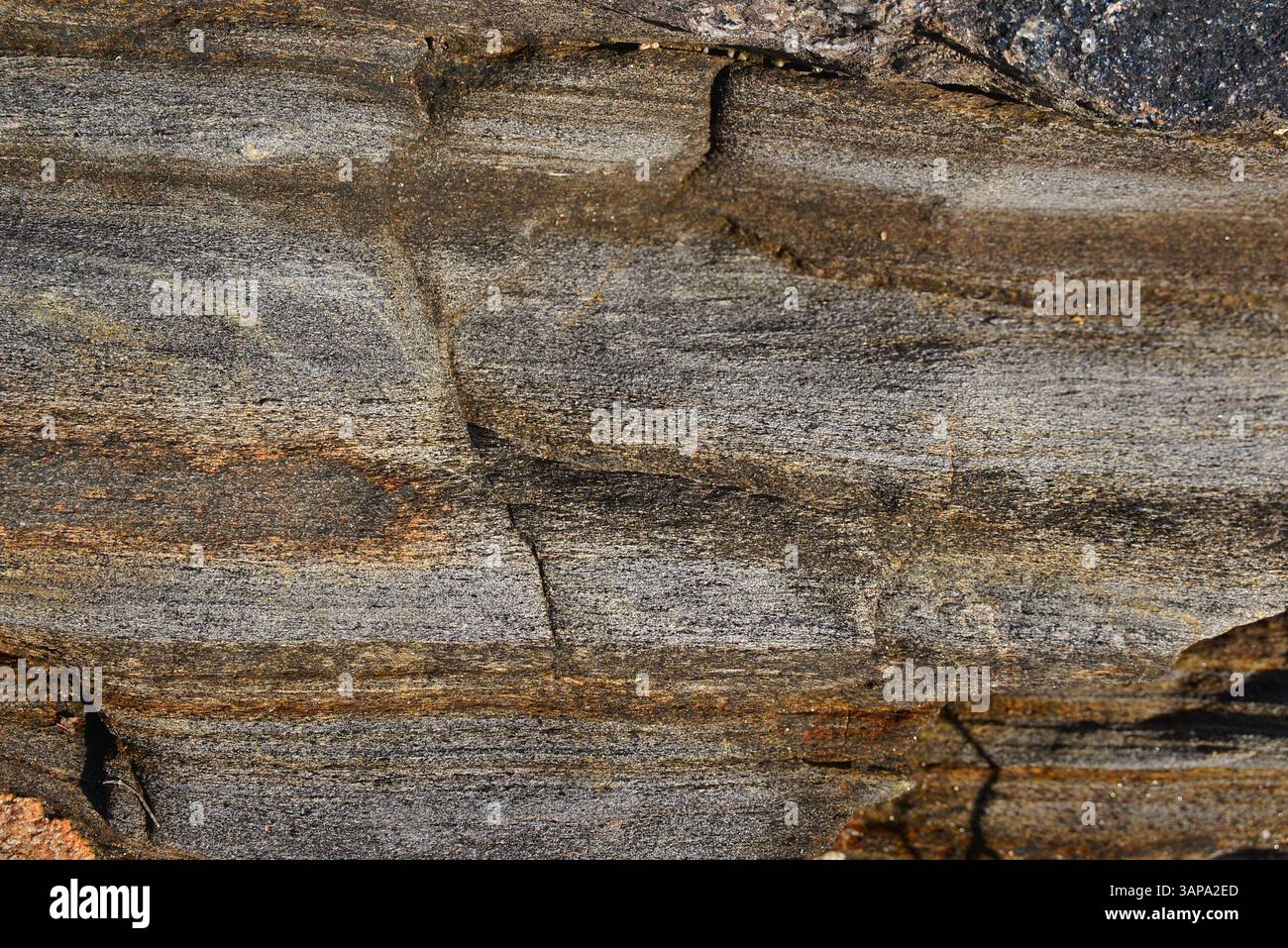 Rare shapes and patterns in sedimentary sandstone rock Stock Photo - Alamy