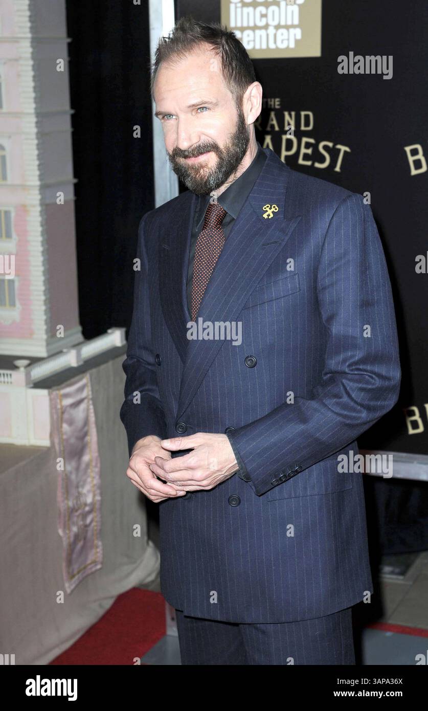 Ralph Fiennes at the New York Premiere of Fox Searchlight Pictures ...