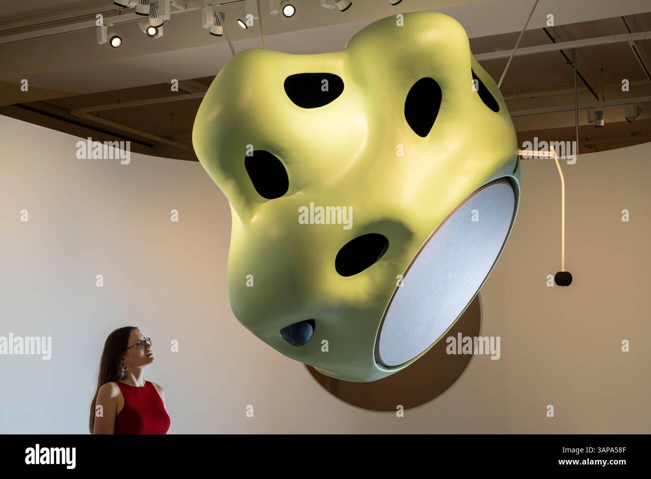 London, UK. 16 April 2025. ‘LOOK UP MY NOSE’, 2025, modelled on the ...