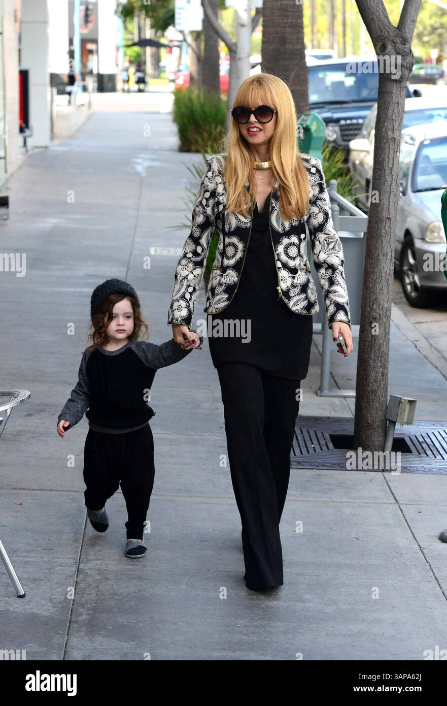 Rachel Zoe out and about with her son Skyler Berman in Los Angeles ...