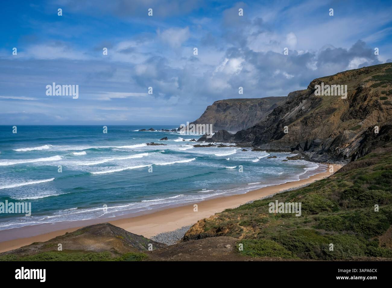 Vila do Bisbo, Algarve, Portugal - Ponta Ruiva Beach Ponta Ruiva Beach ...