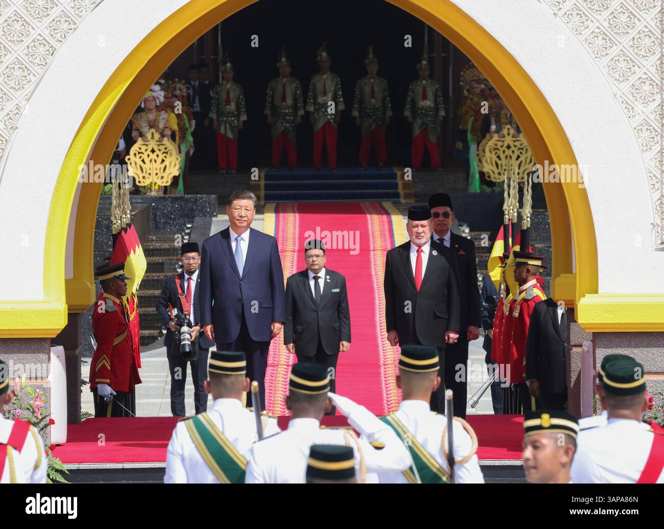 Kuala Lumpur, Malaysia. 16th Apr, 2025. Chinese President Xi Jinping ...