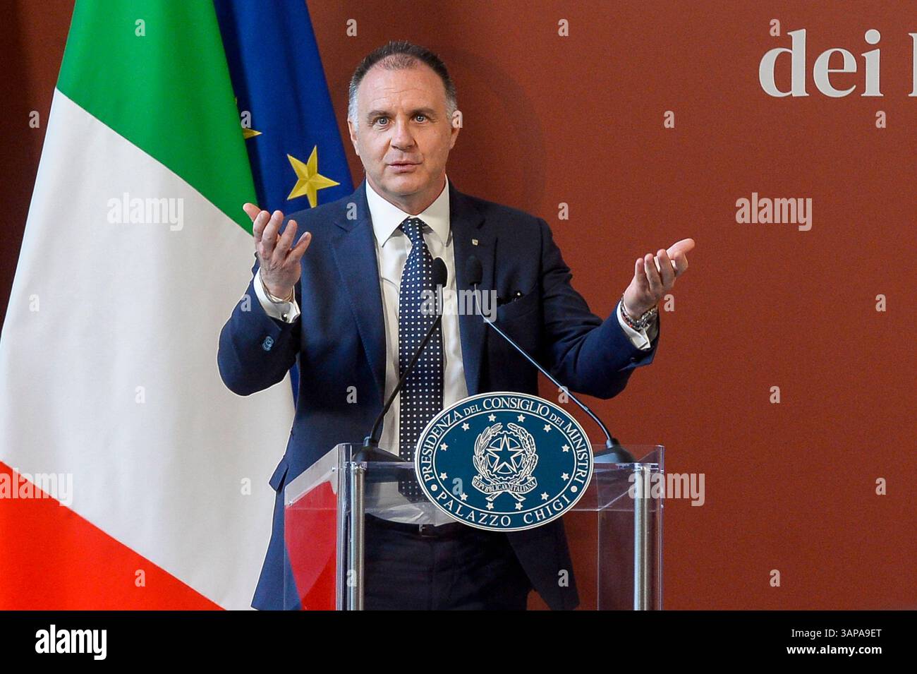 Italy, Rome, 15 April, 2025 : Leonardo Awards Ceremony, in the photo ...
