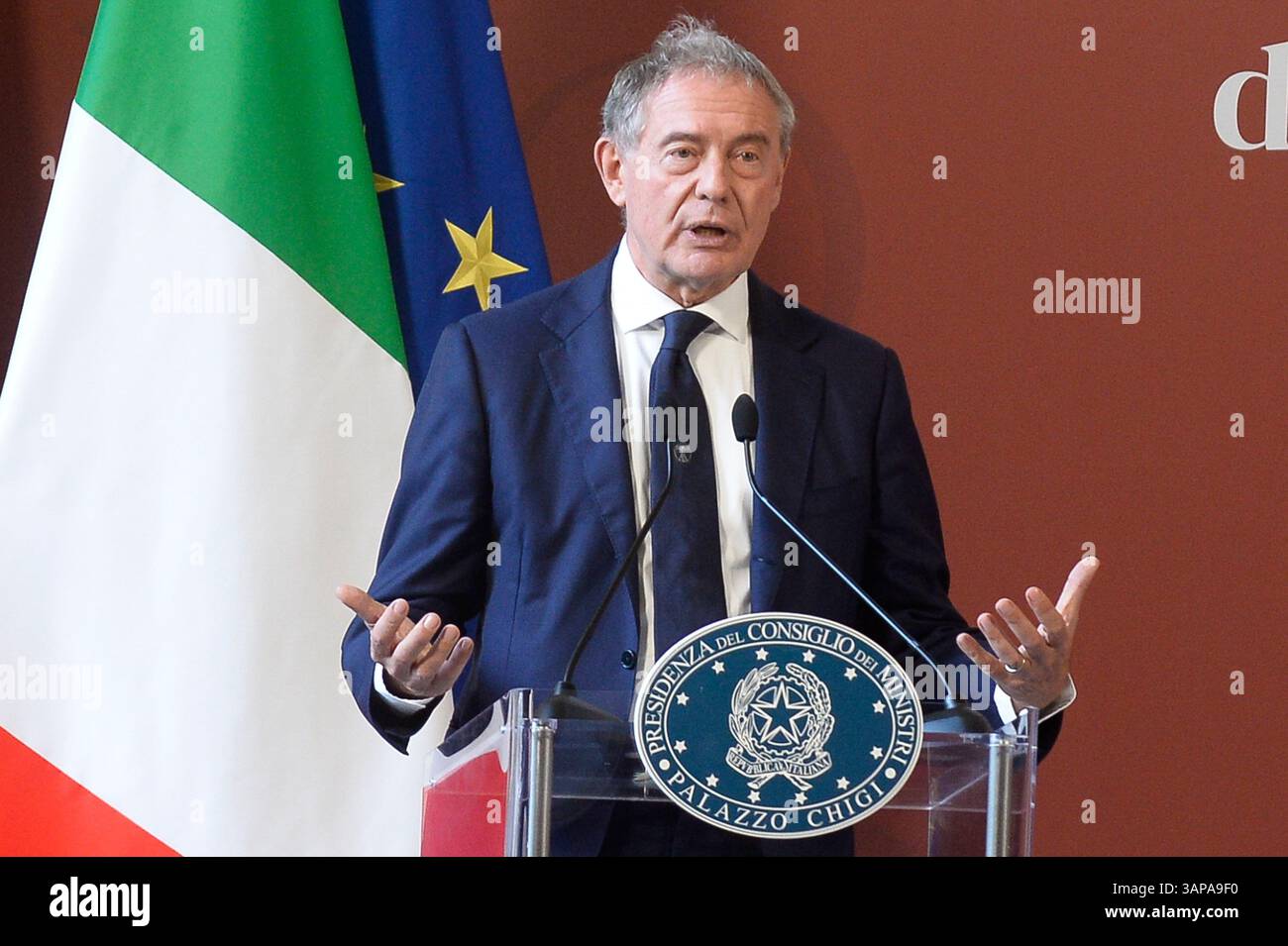 Italy, Rome, 15 April, 2025 : Leonardo Awards Ceremony, in the photo ...