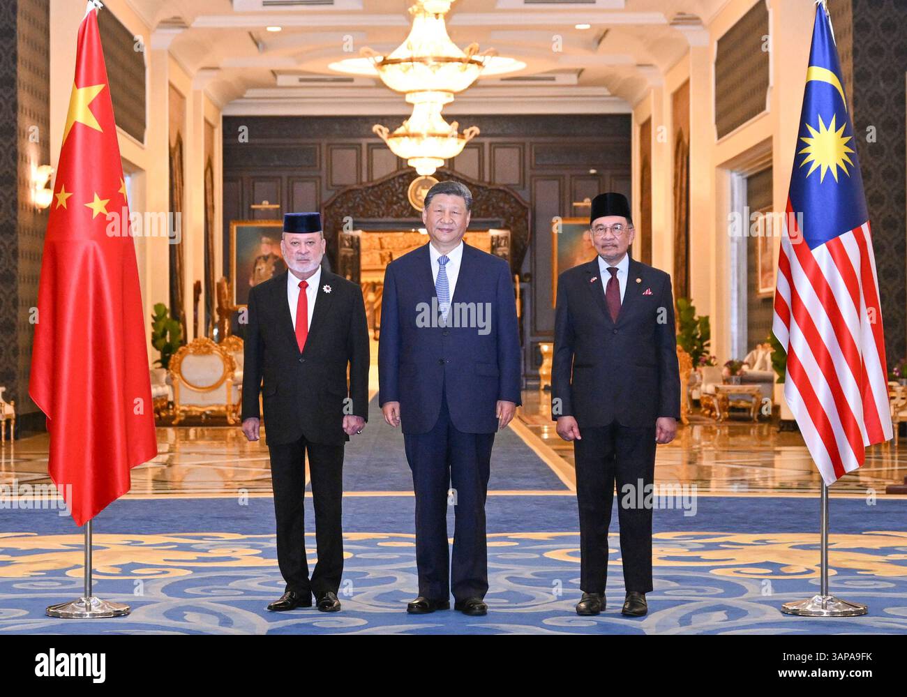Kuala Lumpur, Malaysia. 16th Apr, 2025. Chinese President Xi Jinping ...