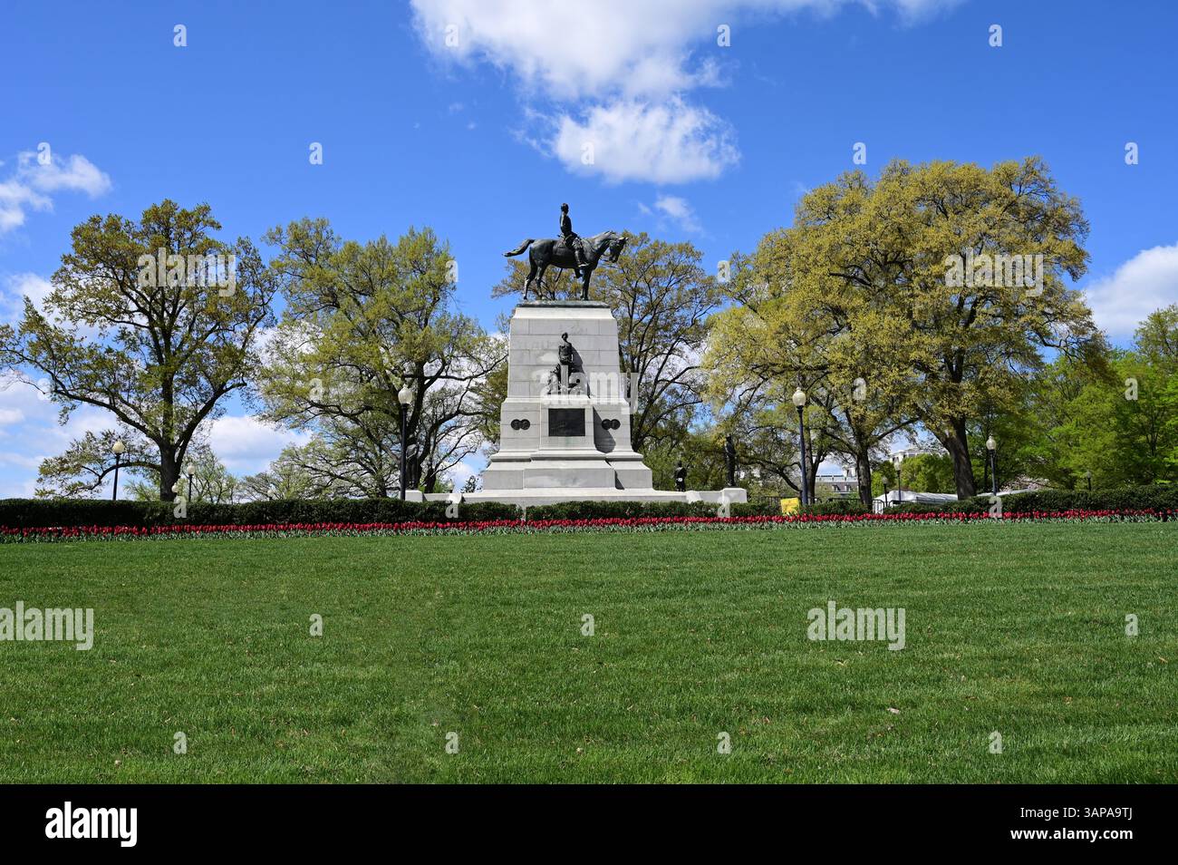 General William Tecumseh Sherman Memorial Stock Photo - Alamy