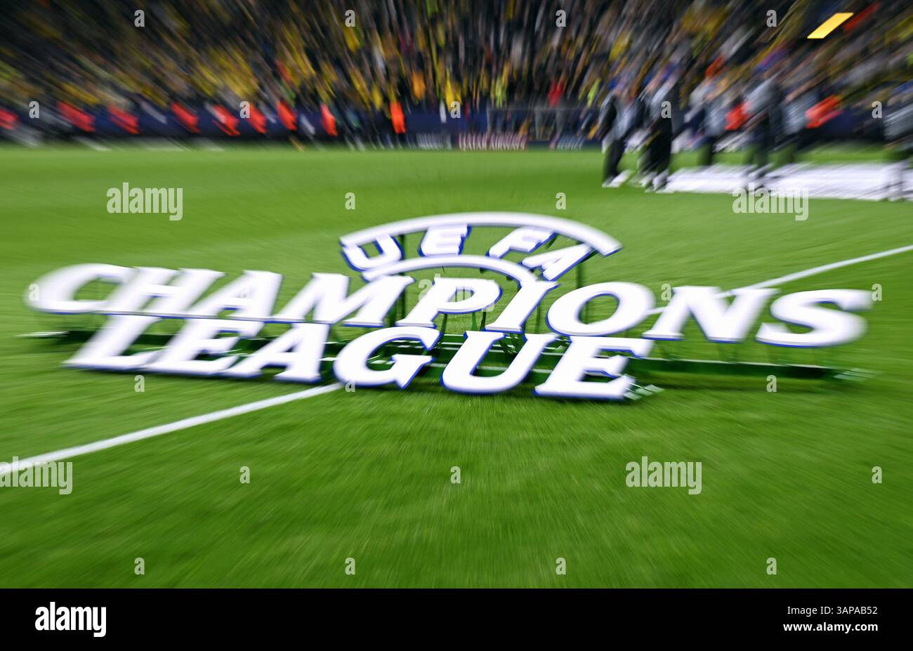 Champions League, quarter-final second leg, Signal Iduna Park Dortmund ...