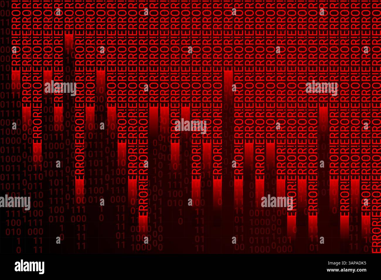 Digital effect cybersecurity system failure hi-res stock photography and images - Alamy