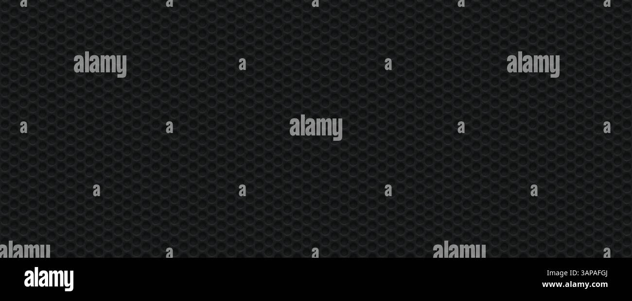 abstract grainy circle honeycomb grid loudspeaker mesh background Stock ...