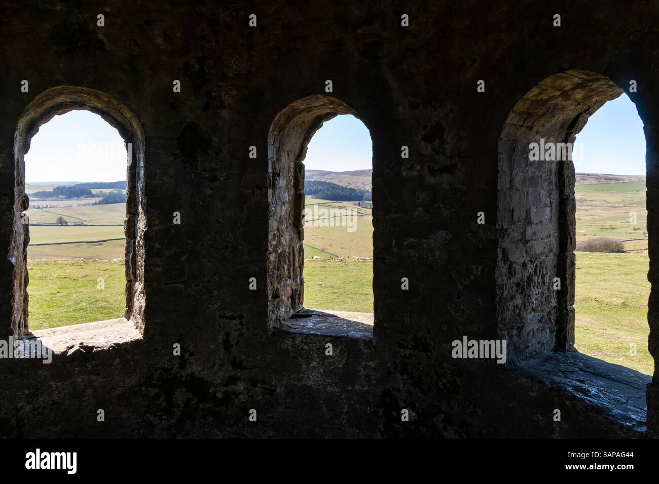 Solomon's Temple at Grin Low above Buxton, Derbyshire, England Stock ...