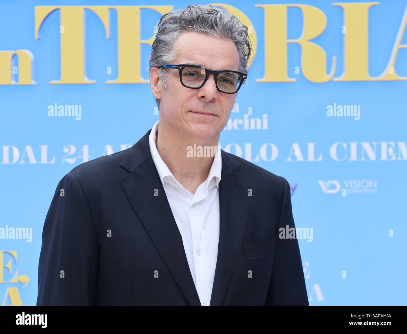 Rome, Italy. 16th Apr, 2025. Rome, Barberini cinema, photocall film ...