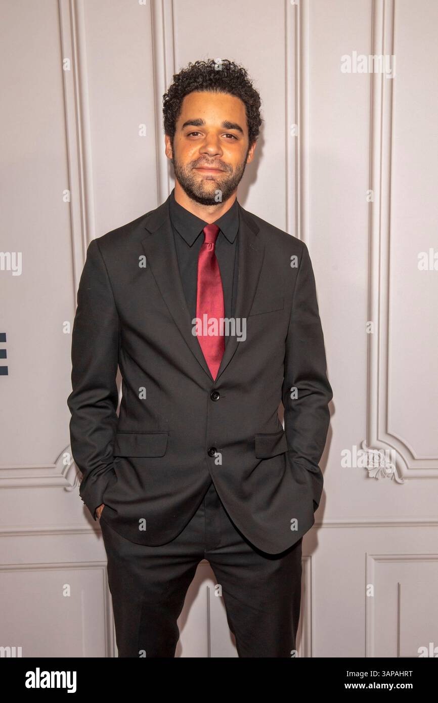 New York, United States. 15th Apr, 2025. David Alvarez attends Prime ...