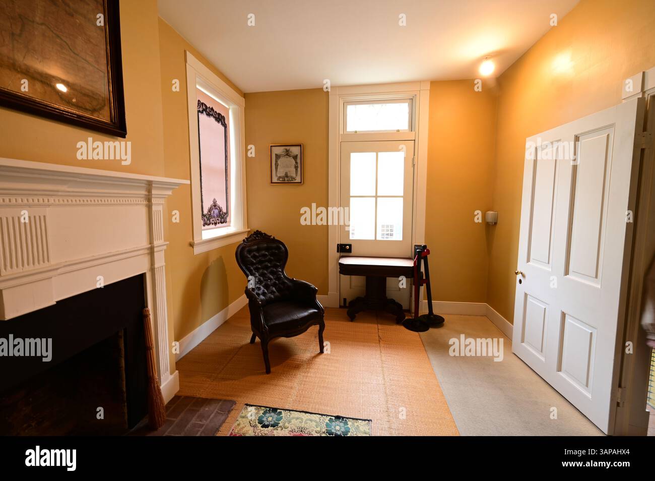 The Stonewall Jackson House, located at 8 East Washington Street in the ...
