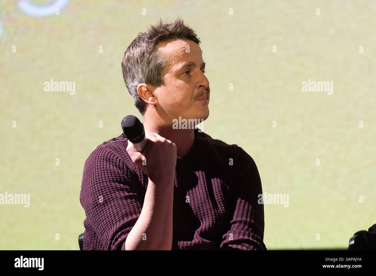 Brussels, Belgium. 16th Apr, 2025. Wrong Men Producer Benoit Roland ...