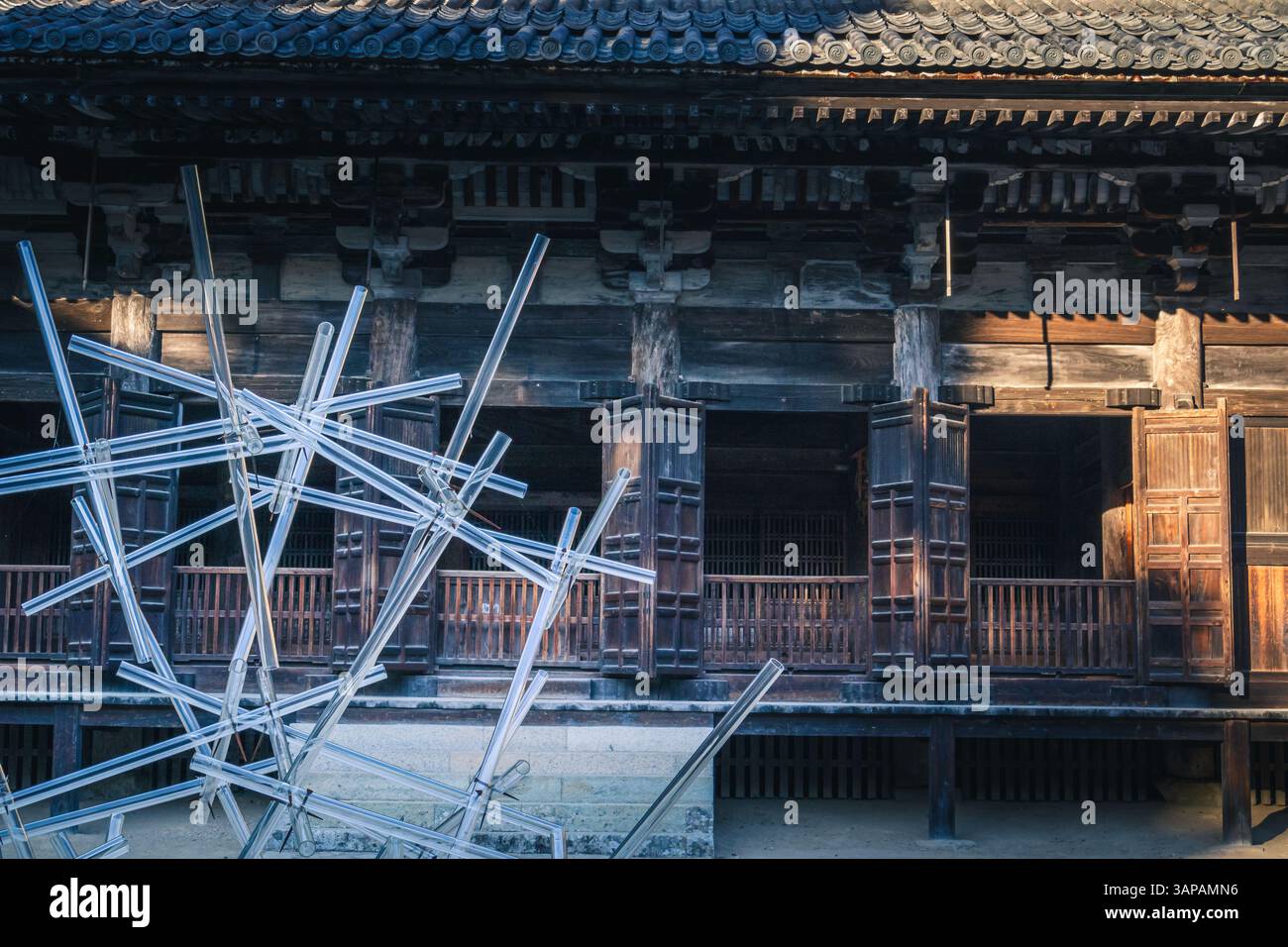 Famous Mt Shosha temple - Engyo-ji temple, Himeji, japan Stock Photo ...