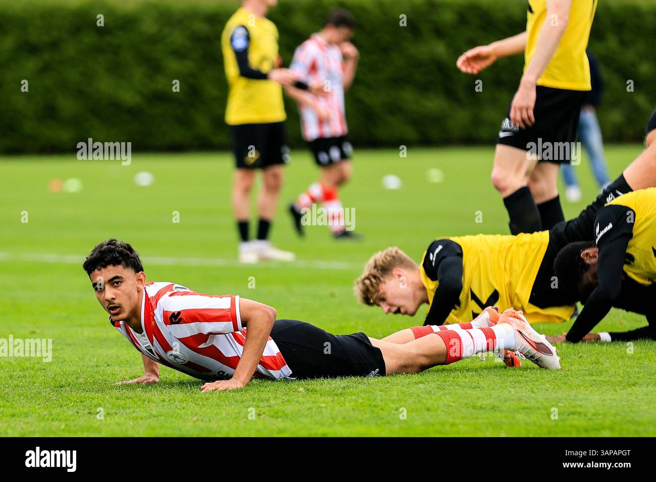 ROTTERDAM, 16-04-25, Sparta trainingscenter Nieuw Terbrege friendly ...