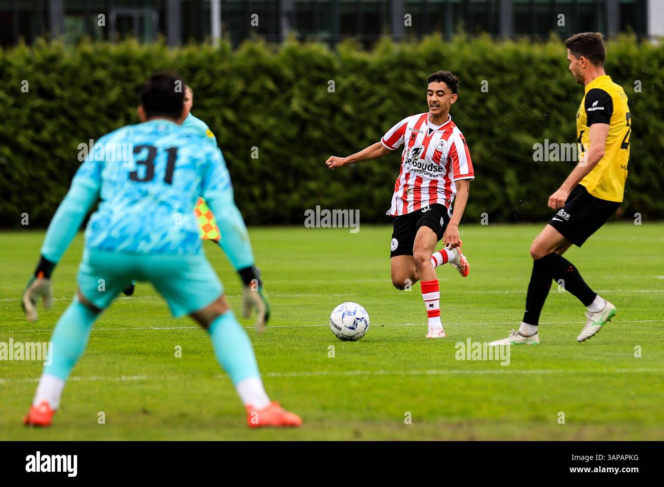 ROTTERDAM, 16-04-25, Sparta trainingscenter Nieuw Terbrege friendly ...