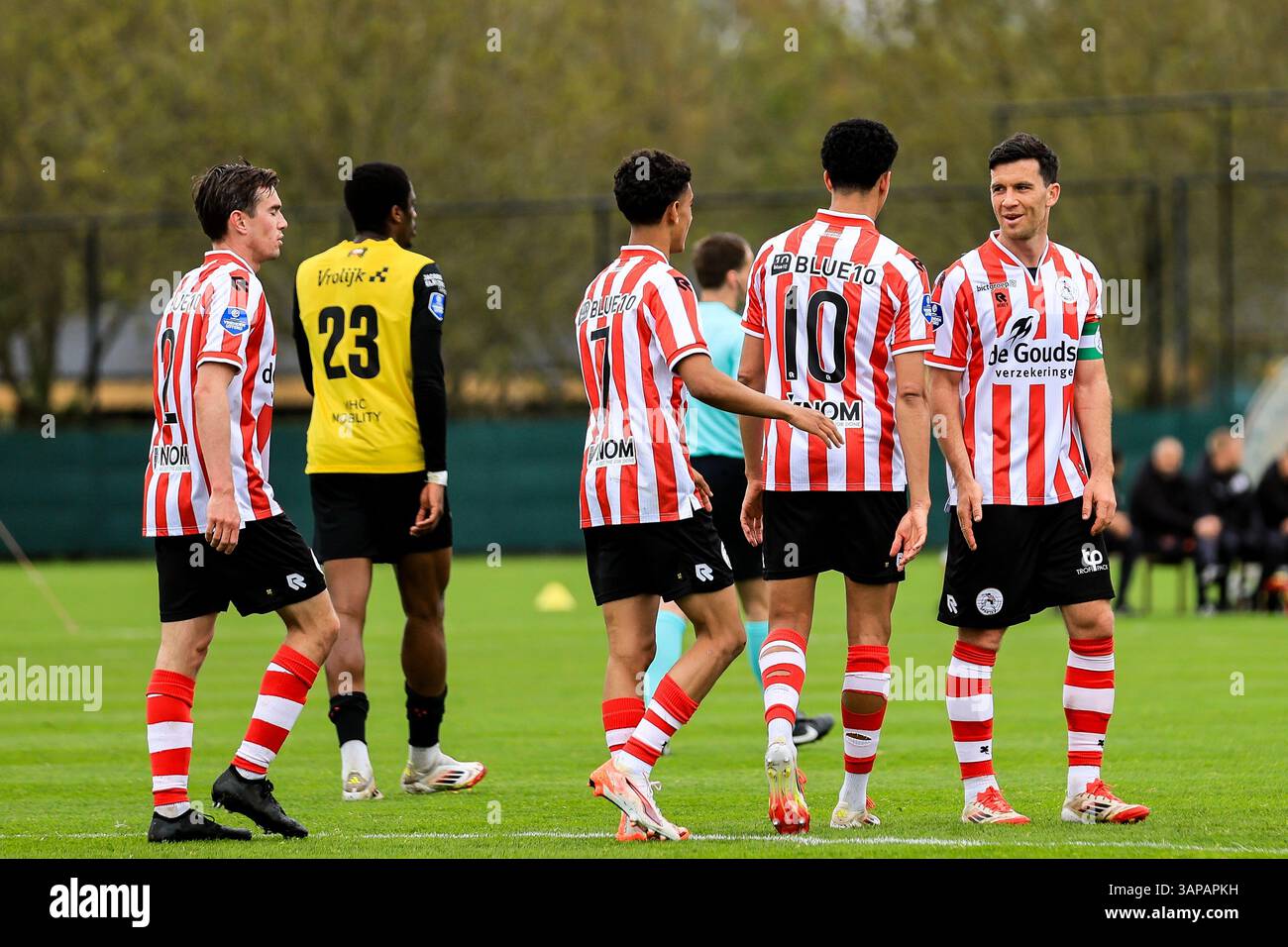 ROTTERDAM, 16-04-25, Sparta trainingscenter Nieuw Terbrege friendly ...