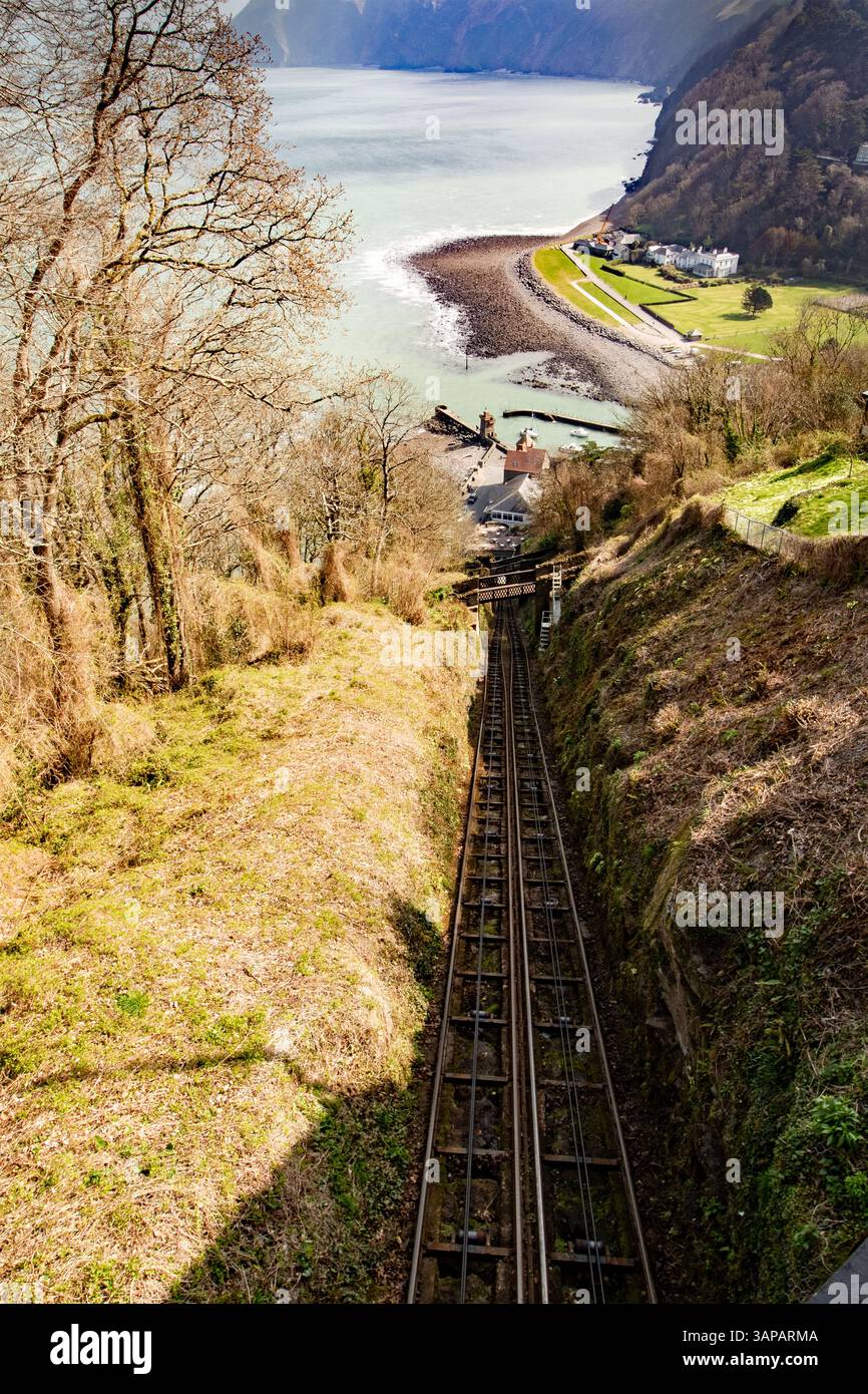 The historic and entertaining tourist attraction Lynton & Lynmouth ...