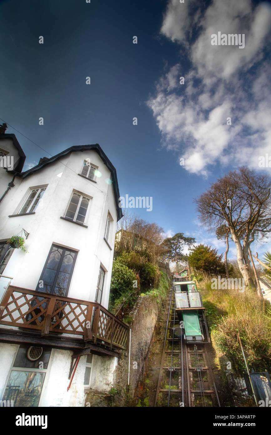 The historic and entertaining tourist attraction Lynton & Lynmouth ...