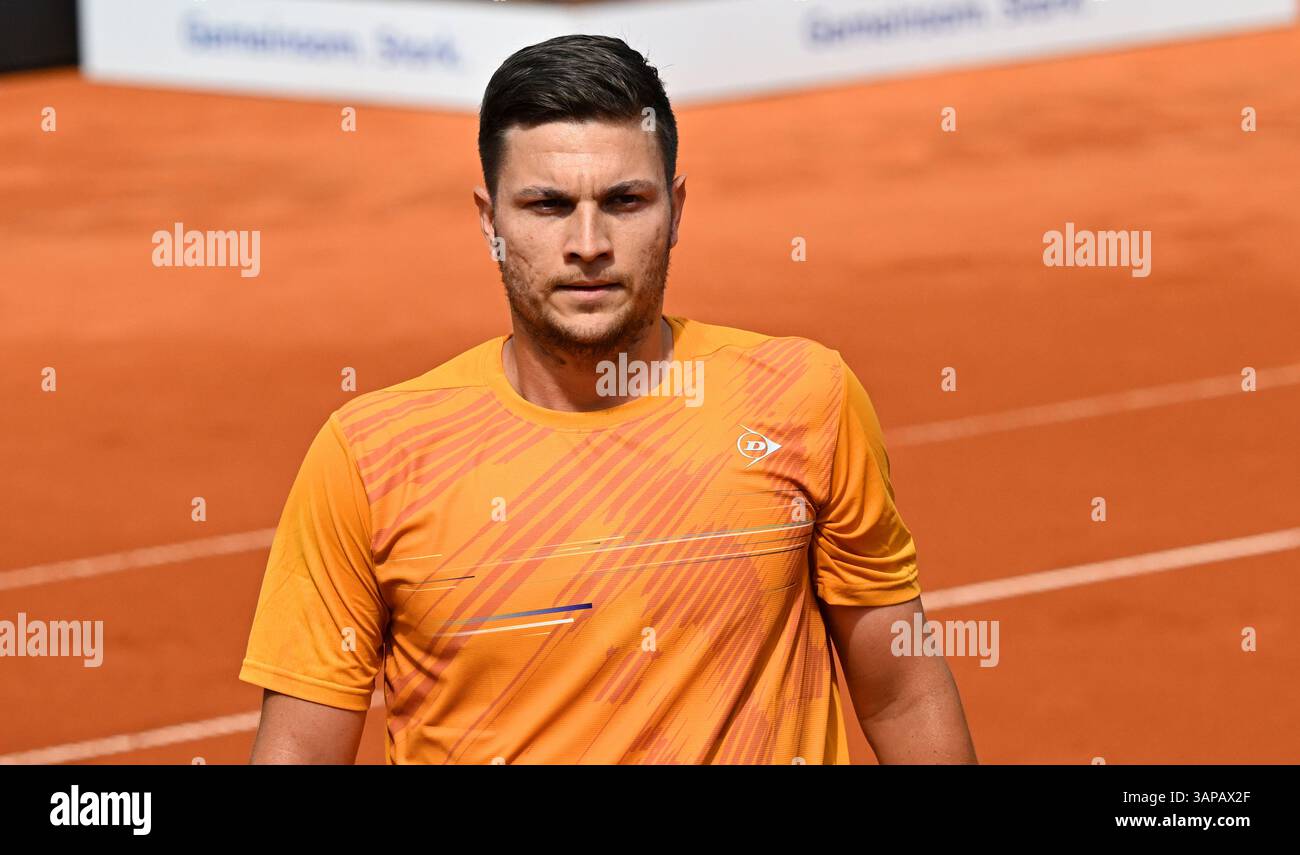 Munich, Germany. 16th Apr, 2025. Tennis: ATP Tour - Munich, Singles ...